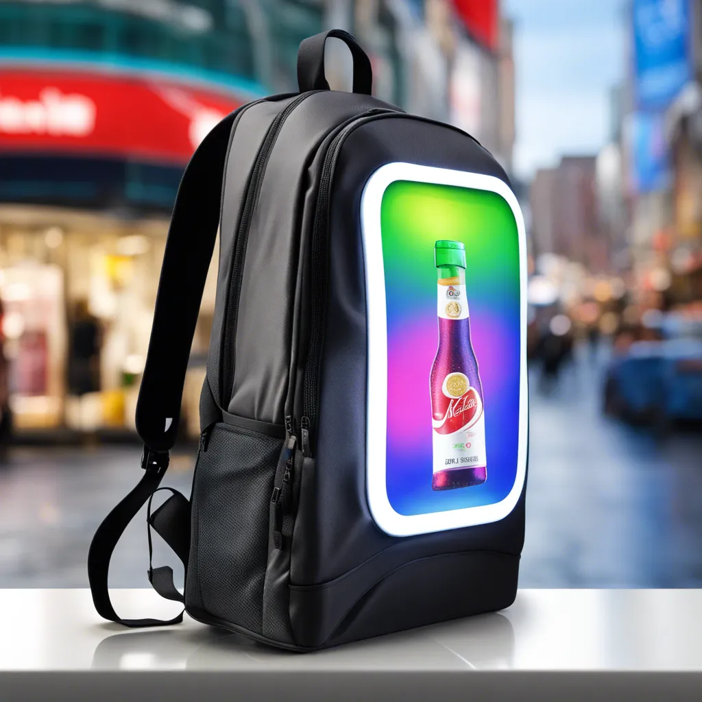 LED Backpack Advertising – GRABBIT HONG KONG LIMITED